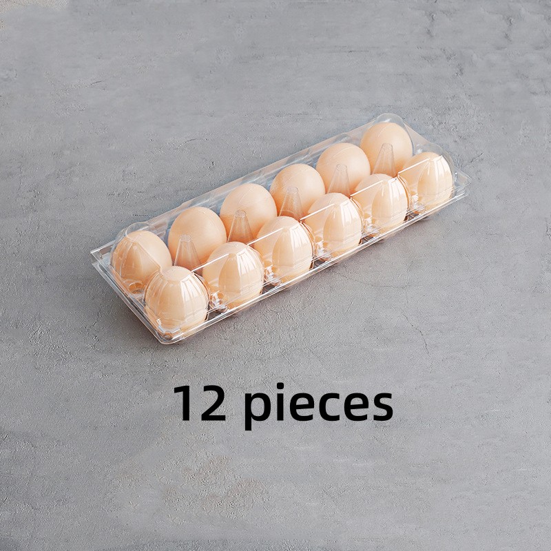 Customized Size Plastic 6 Eggs Tray For Storage