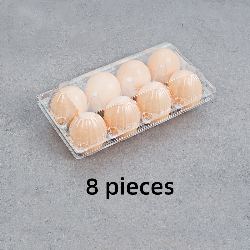 Customized Size Plastic 6 Eggs Tray For Storage