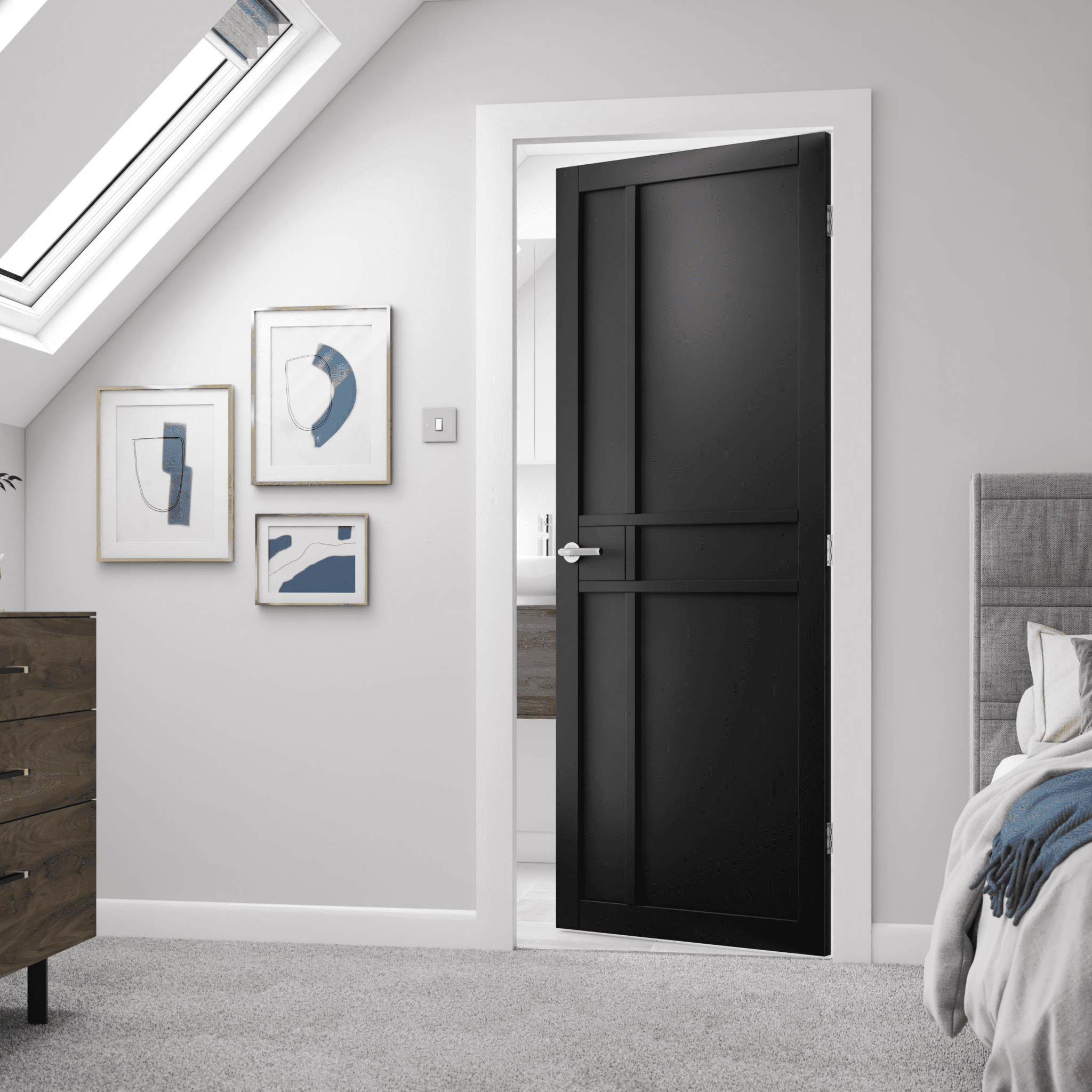Why Choose Black Interior Doors for Your Home？