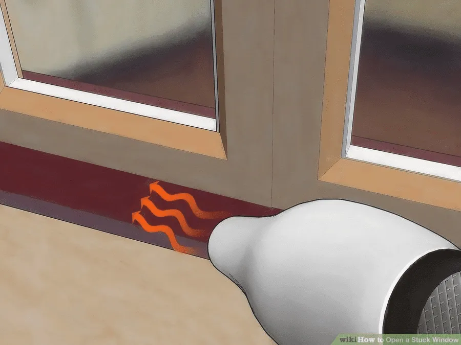 How to Open a Stuck Window