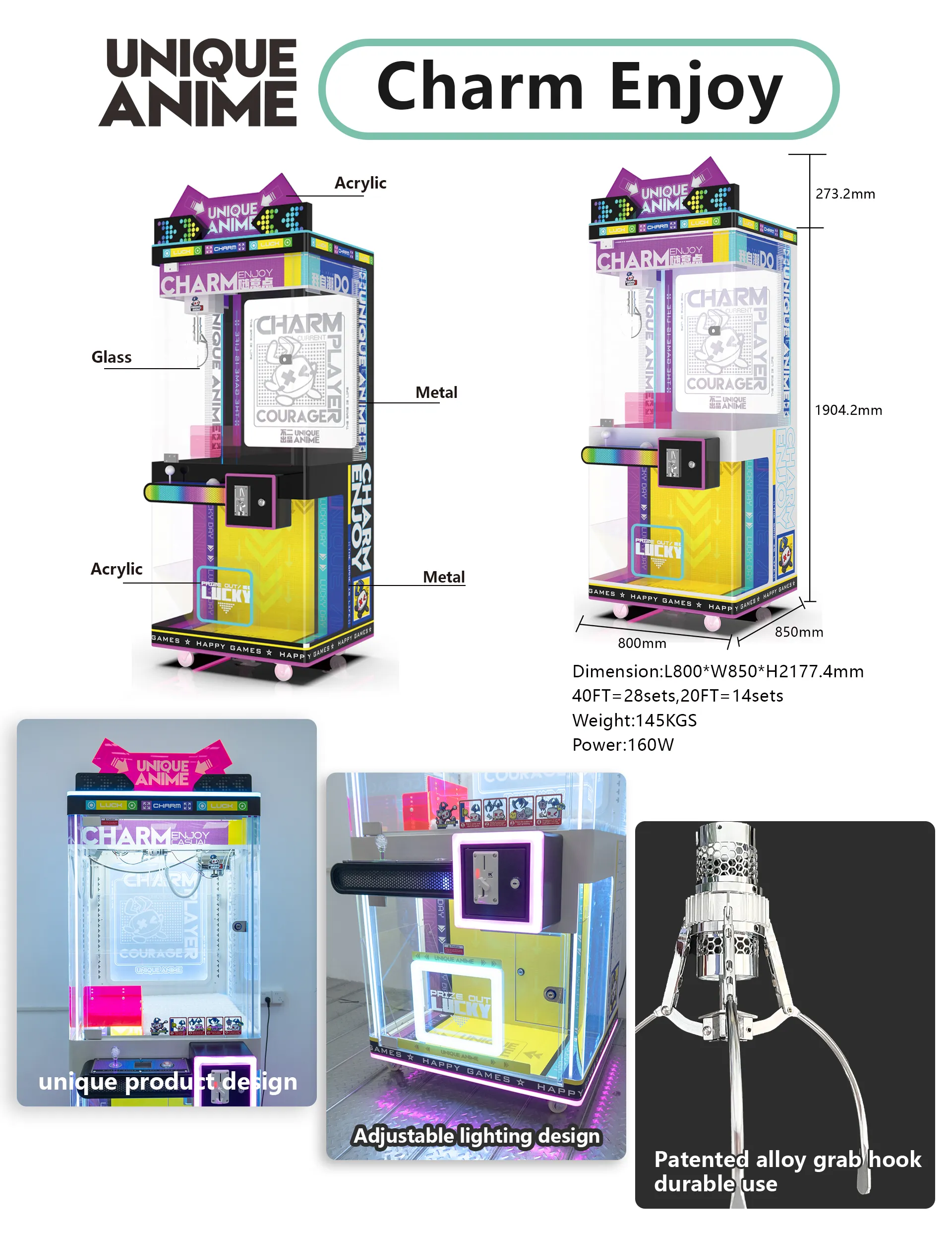 clawmachine,arcade claw machine,used claw machine for sale