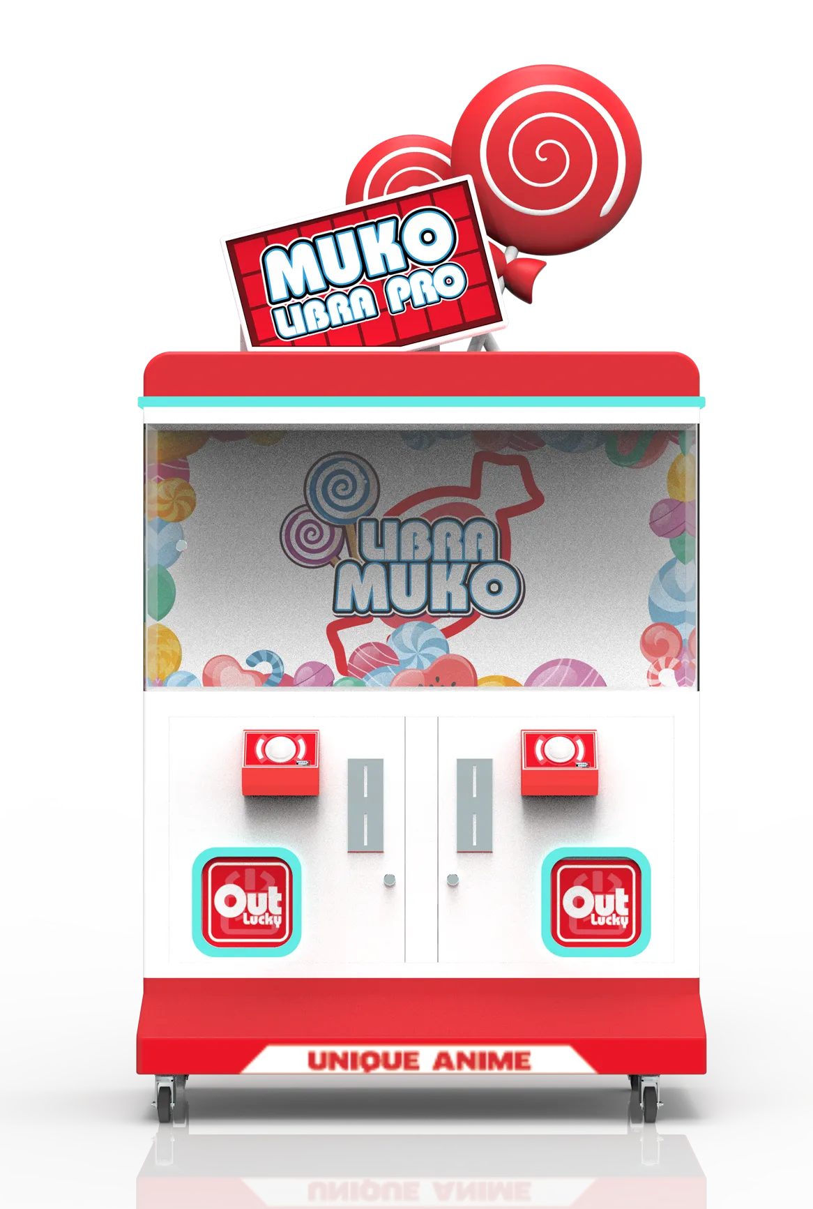 UAD,C2 candy claw crane machine , MUKO LIBRA ,arcade claw machine,candy ...