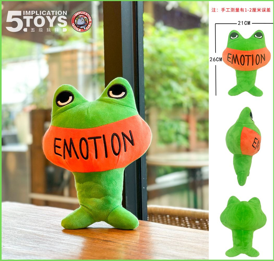 Silly frog - Claw machine stuffed animals