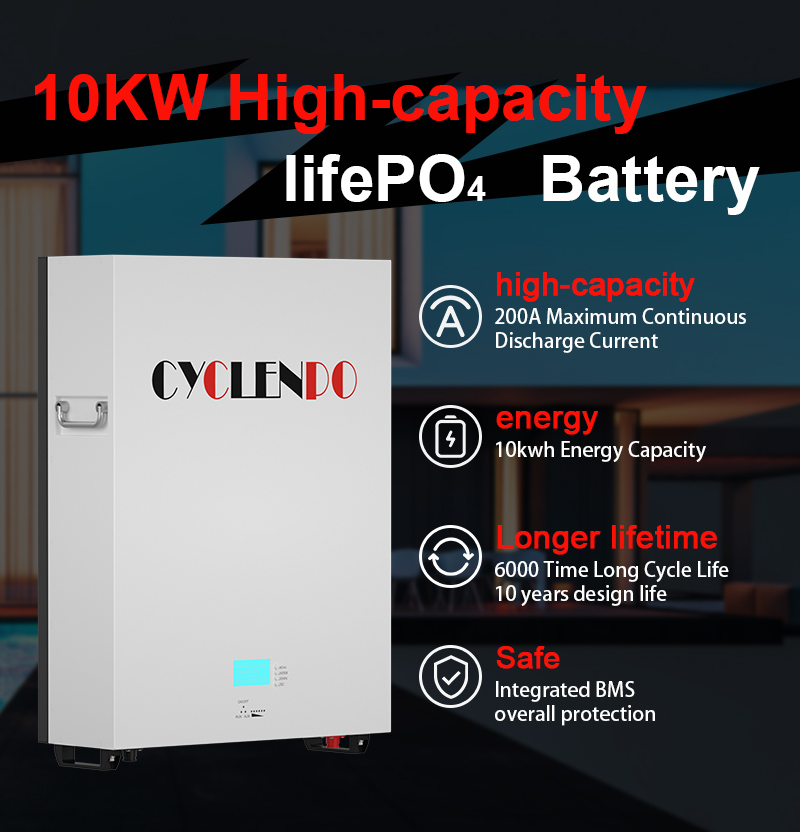 51.2v 200ah powerwall battery for ESS