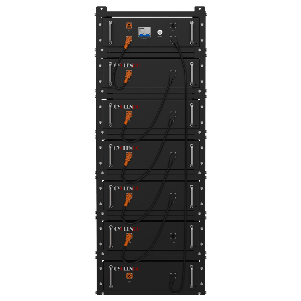 High voltage 288v rack module battery for energy storage