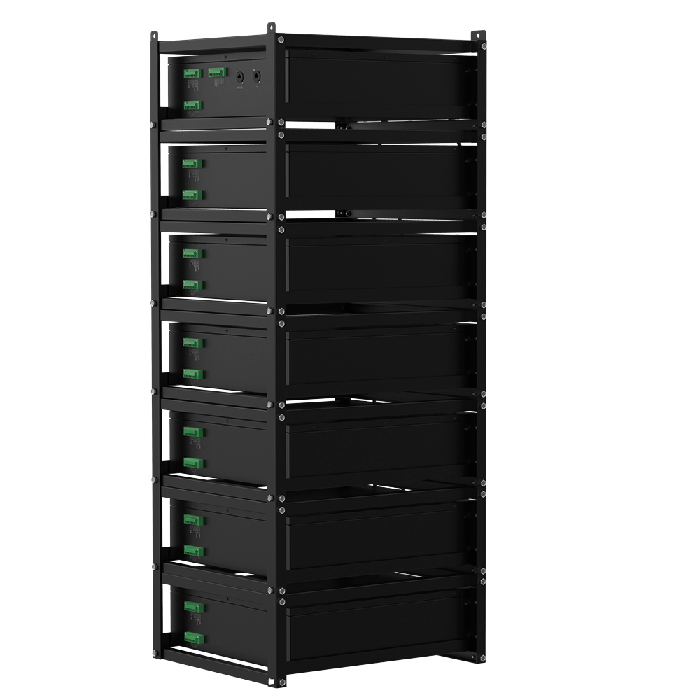 High voltage 288v rack module battery for energy storage