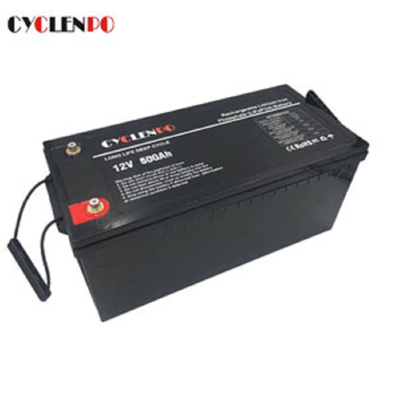 Lightweight 12V 500Ah LiFePO4 Lithium Battery for Solar Energy Storage