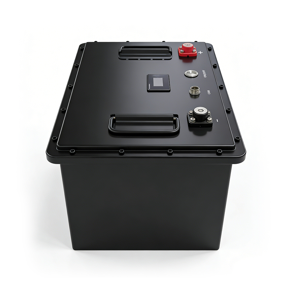 CYCLENPO 24V 150Ah LiFePO4 Battery for RV Marine Solar