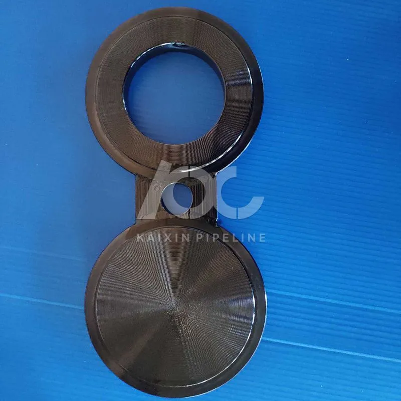 figure-8 blind flange