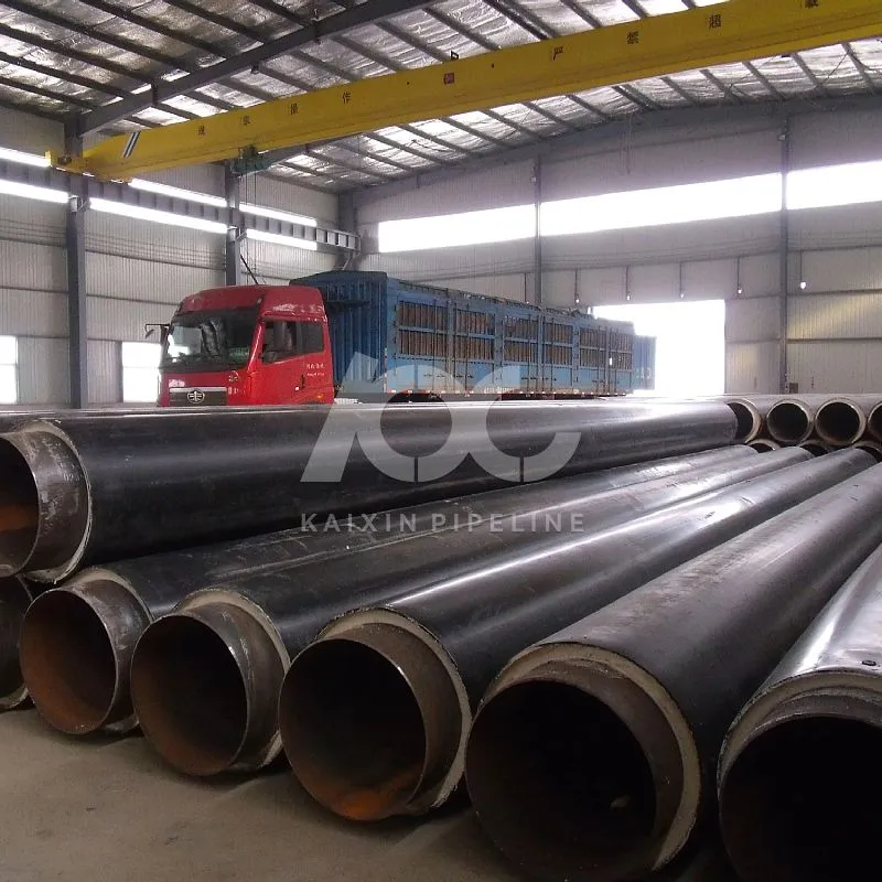 pre insulated thermal insulation steel pipe