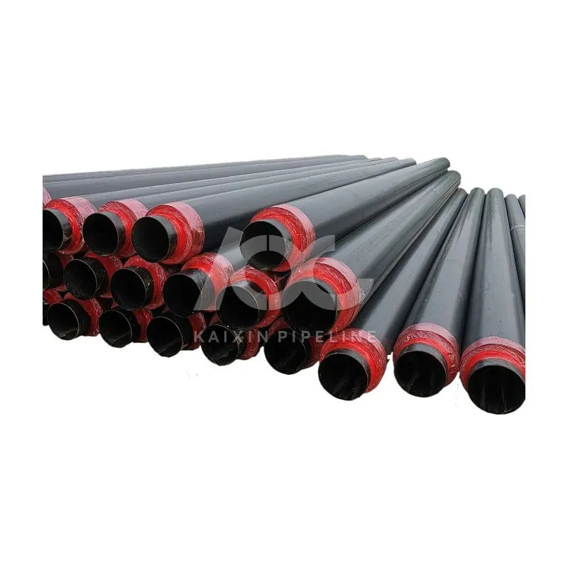 pre insulated thermal insulation steel pipe