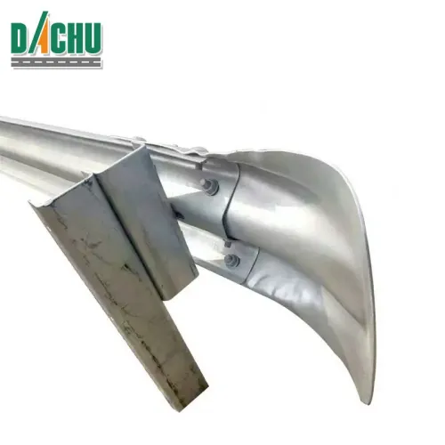 Galvanized Fishtail Terminal End for Highway Guardrail