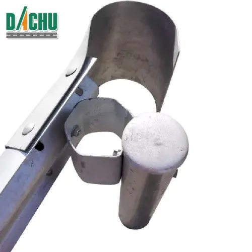 Highway Guardrail Spacer for Round Post
