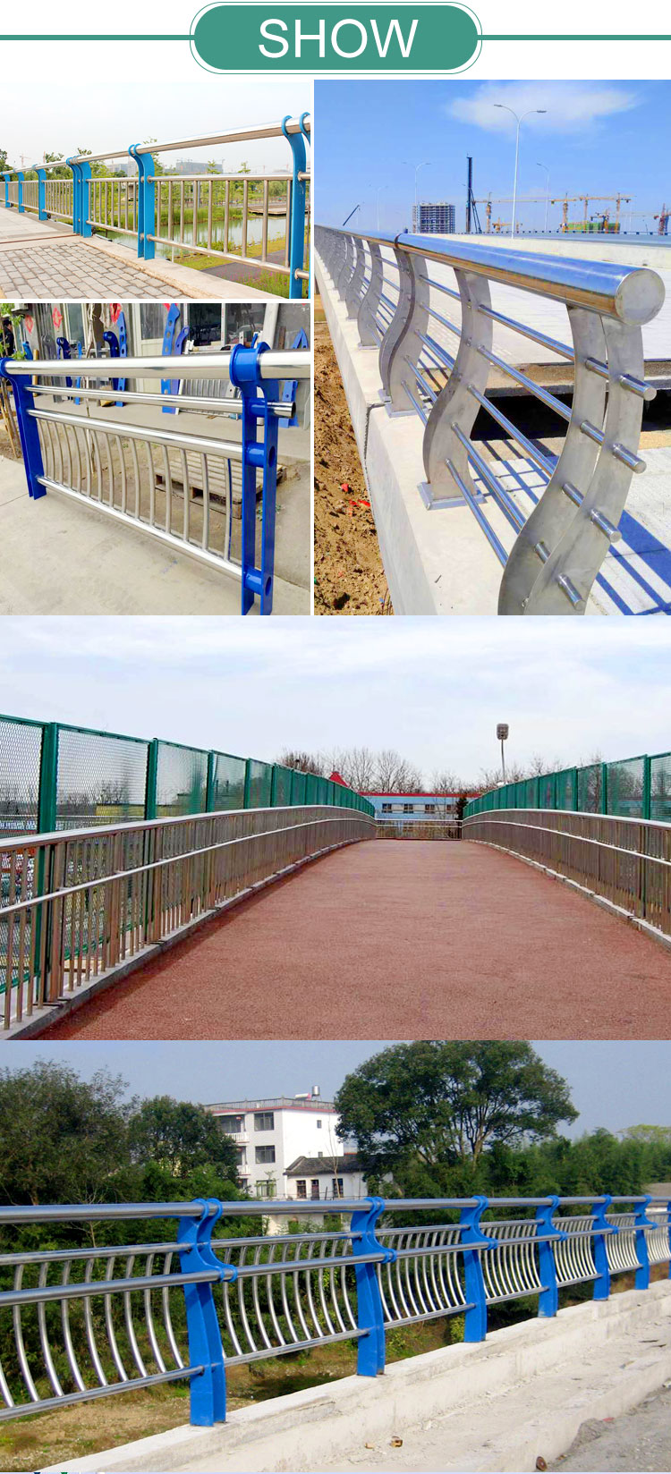 Stainless Steel Bridge Barrier - Dachu