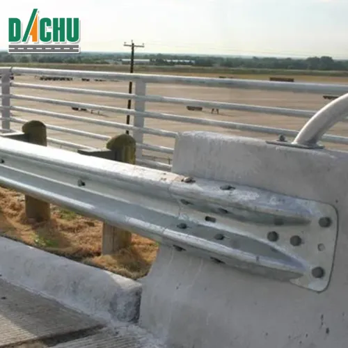 Highway Guardrail Bridge Terminal End