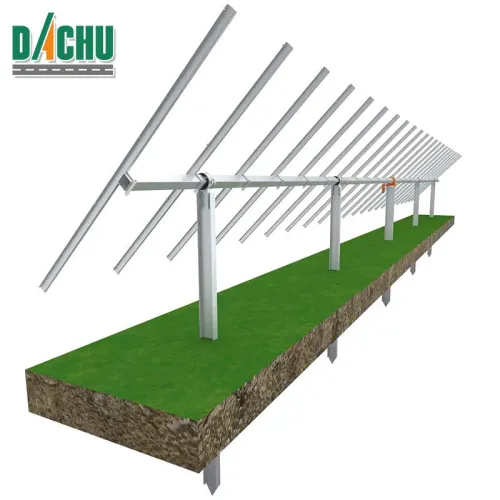 Single Axis Solar Tracking System Mounting Support