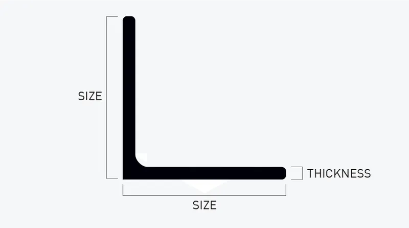 Hot Rolled Steel Equal and Unequal Leg Angle