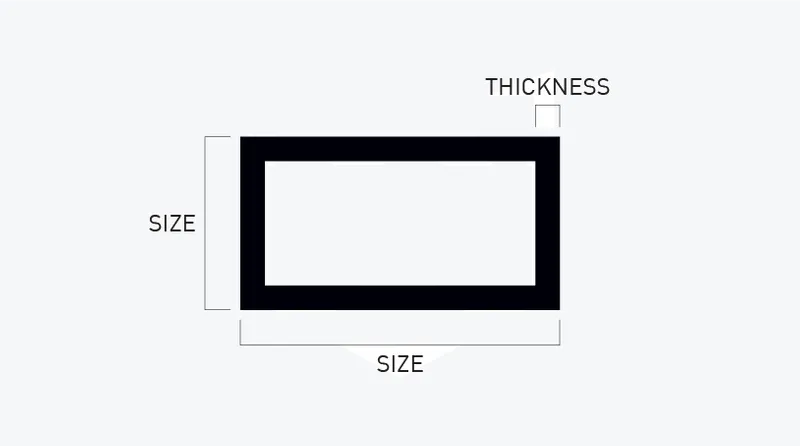 MECHANICAL STRUCTURAL STEEL RECTANGULAR TUBE