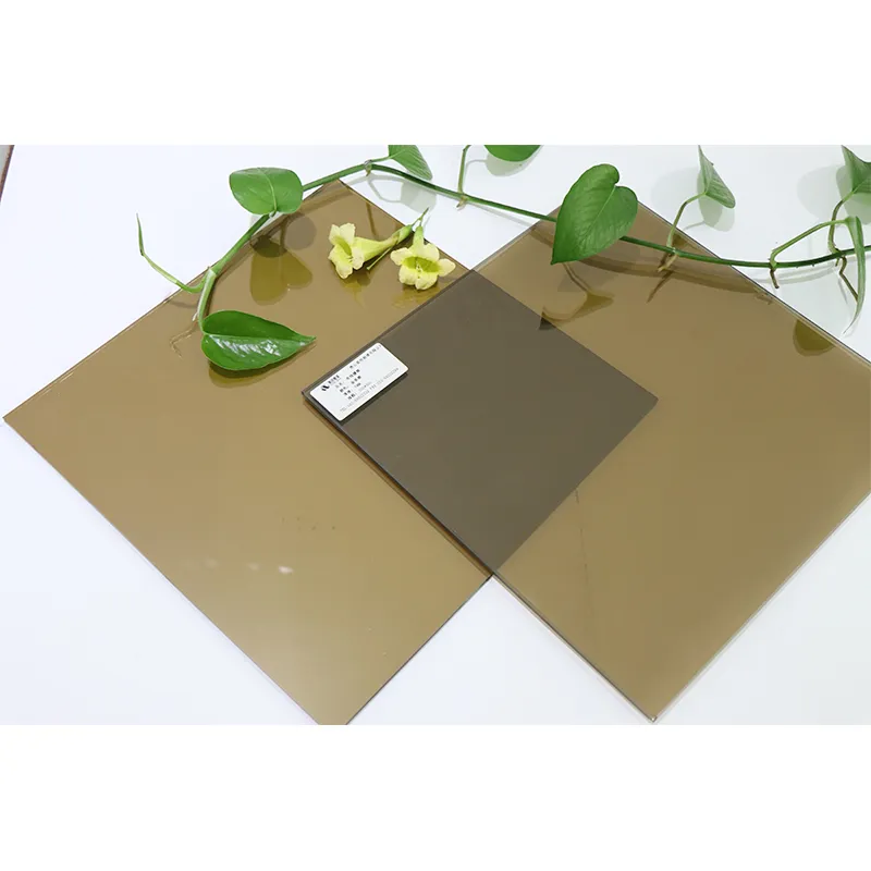 Red Bronze Reflective Glass