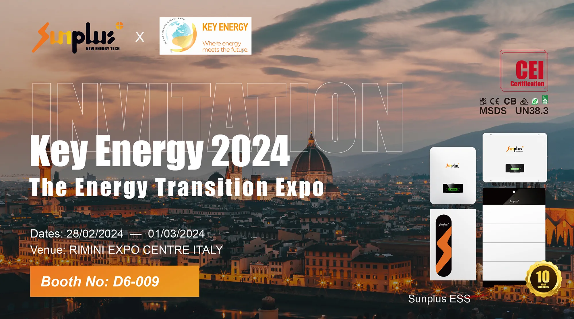 Energy Storage Solutions at Italian International Renewable Energy