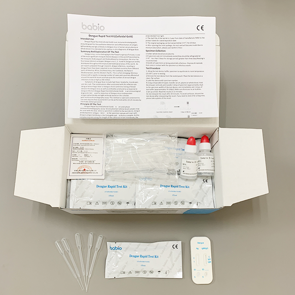 Jinan Babio Biotechnology Dengue Rapid Test Kit