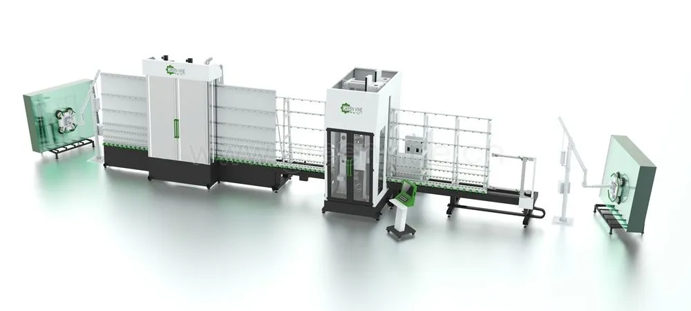 Vertical CNC Glass Machine