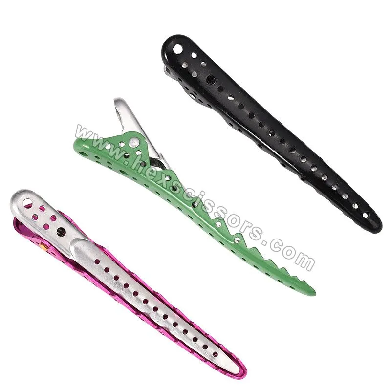 Aluminum Salon Section Hair Clips