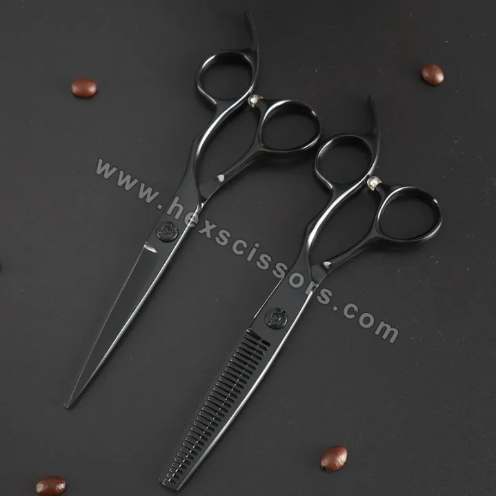 Black Color Hair Scissors Set CU