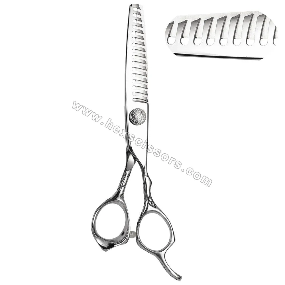 Rose Handle Hair Texturing Scissors 16 Teeth M3-616T