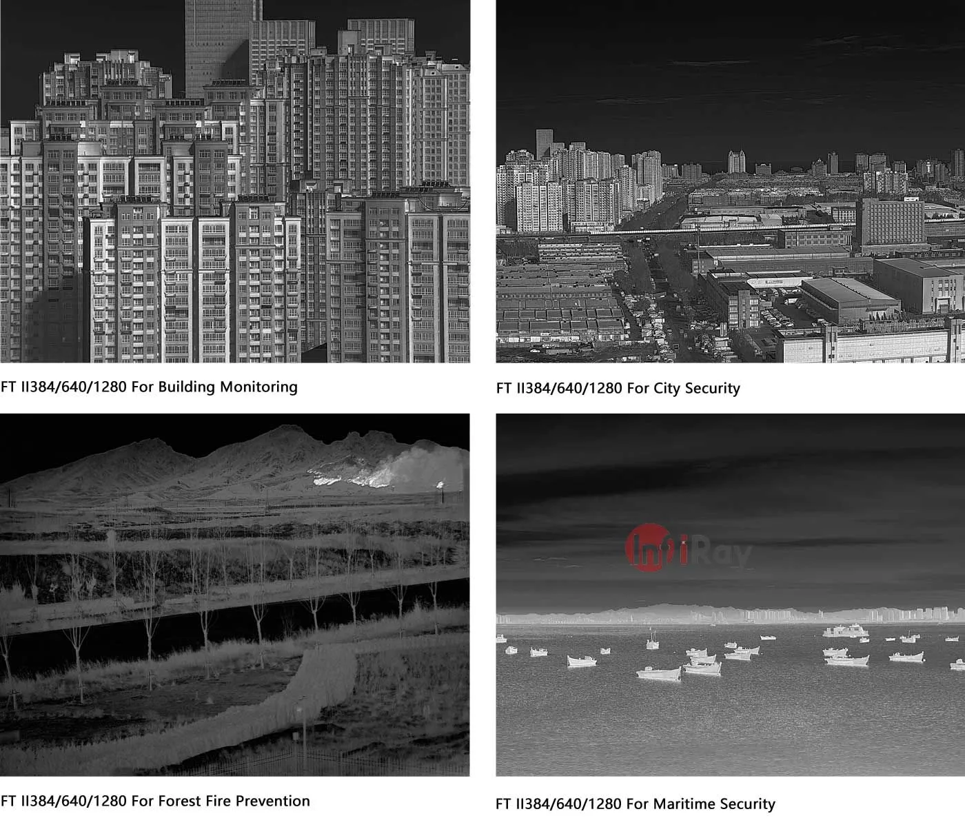 FT II384/640/1024/1280 Long Wave Infrared Camera Module