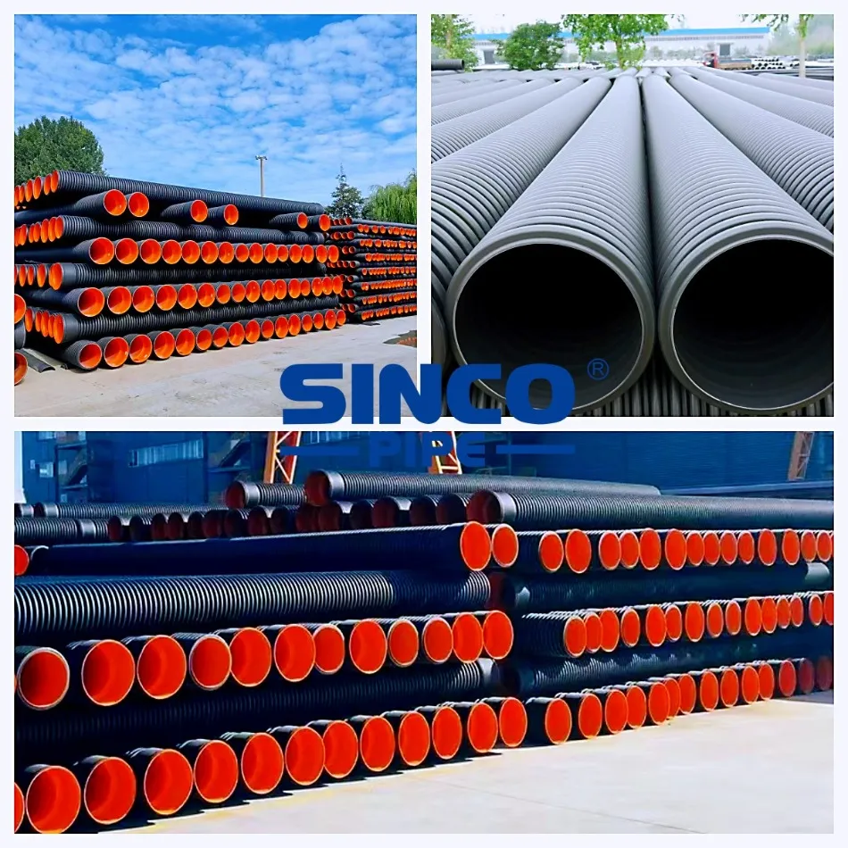 HDPE Double Wall Corrugated Pipes - SINCO PIPE