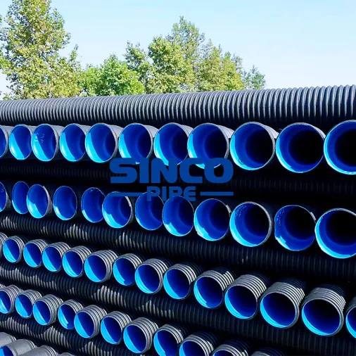 HDPE Double Wall Corrugated Pipes - SINCO PIPE