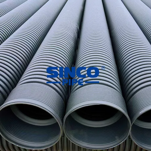 HDPE Double Wall Corrugated Pipes - SINCO PIPE