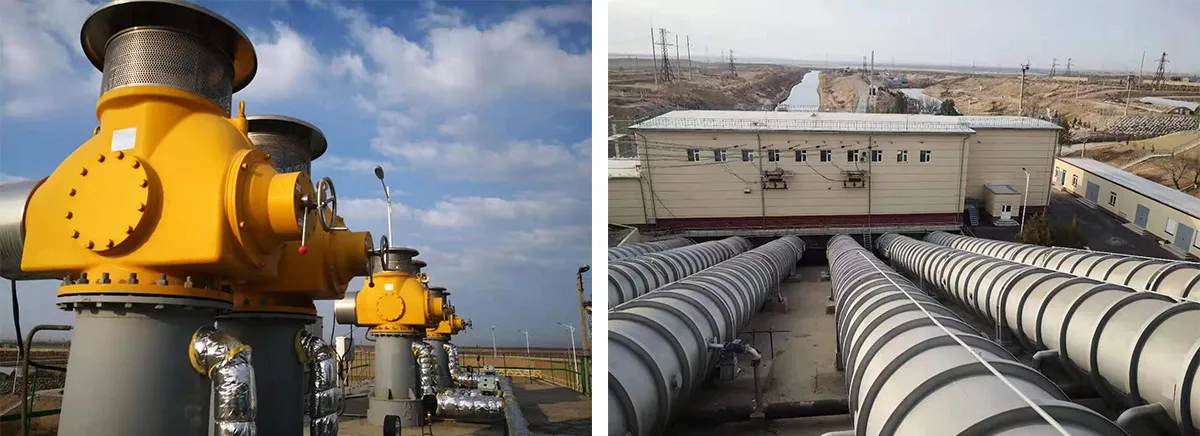 Foreign large-scale irrigation projects were successfully completed