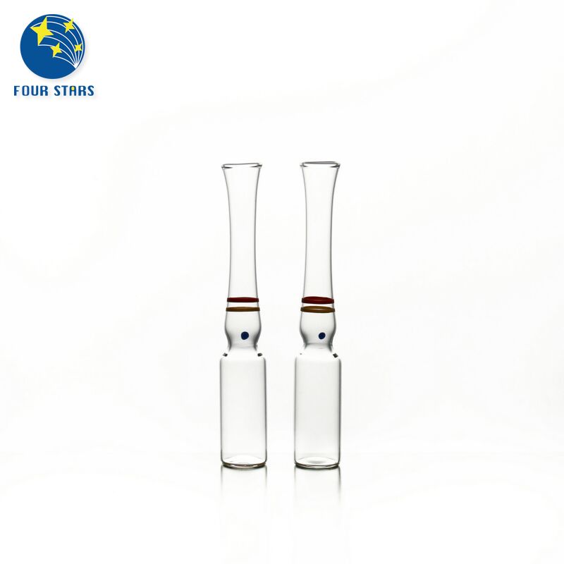 Amber Glass Ampoule Type C for Pharmaceutical Packaging