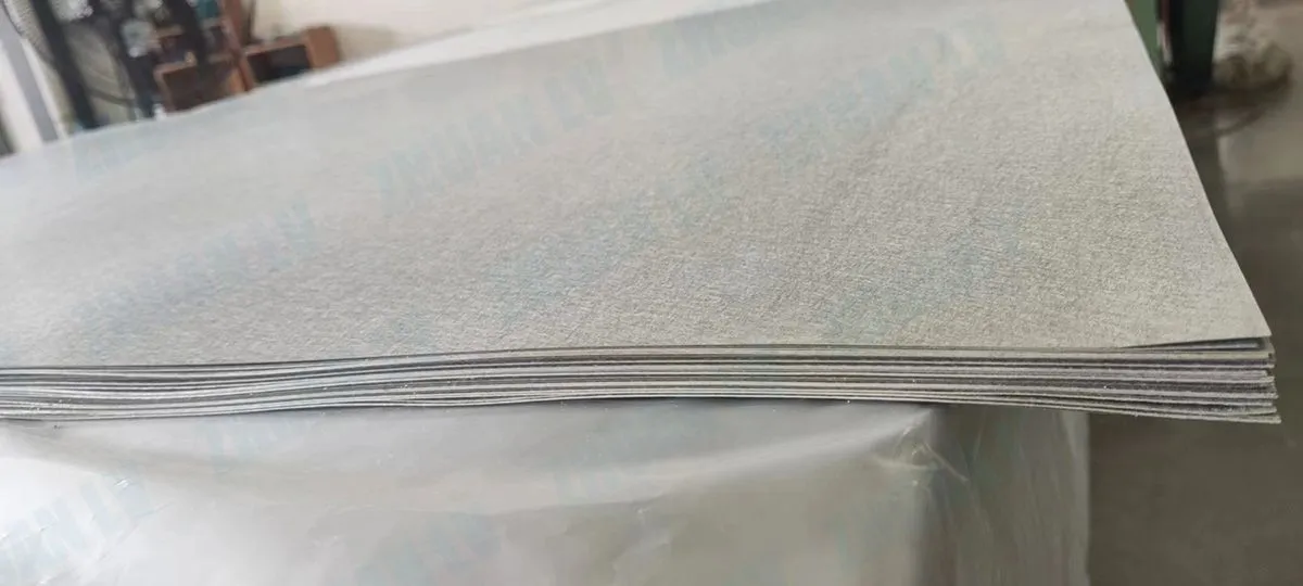 Zhuan Lv Successfully developed 3um SS sintered fiber felt