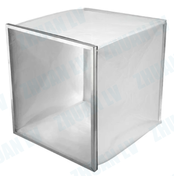 Guard air filter in combination with a high velocity bag filter