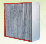 High temperature resistance with clapboard high efficient filter