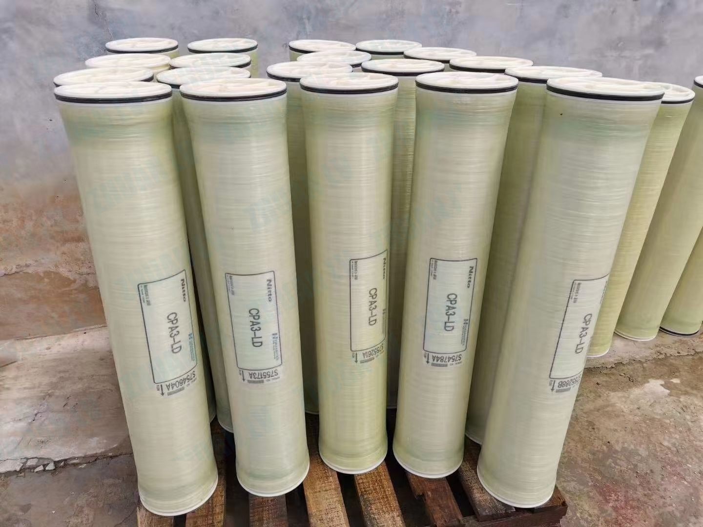 Manufacture of ESPA4 membranes filter element