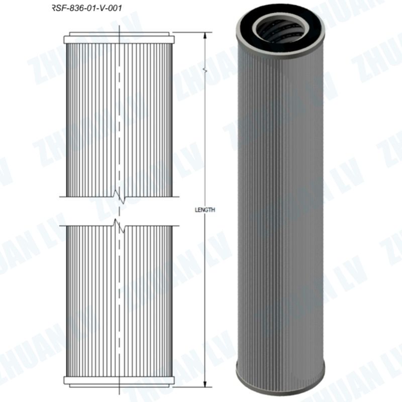 CRSF 836 Series Gas Particle Filters