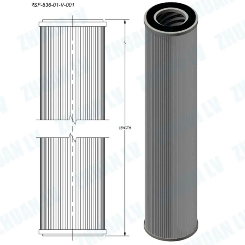 CRSF 836 Series Gas Particle Filters