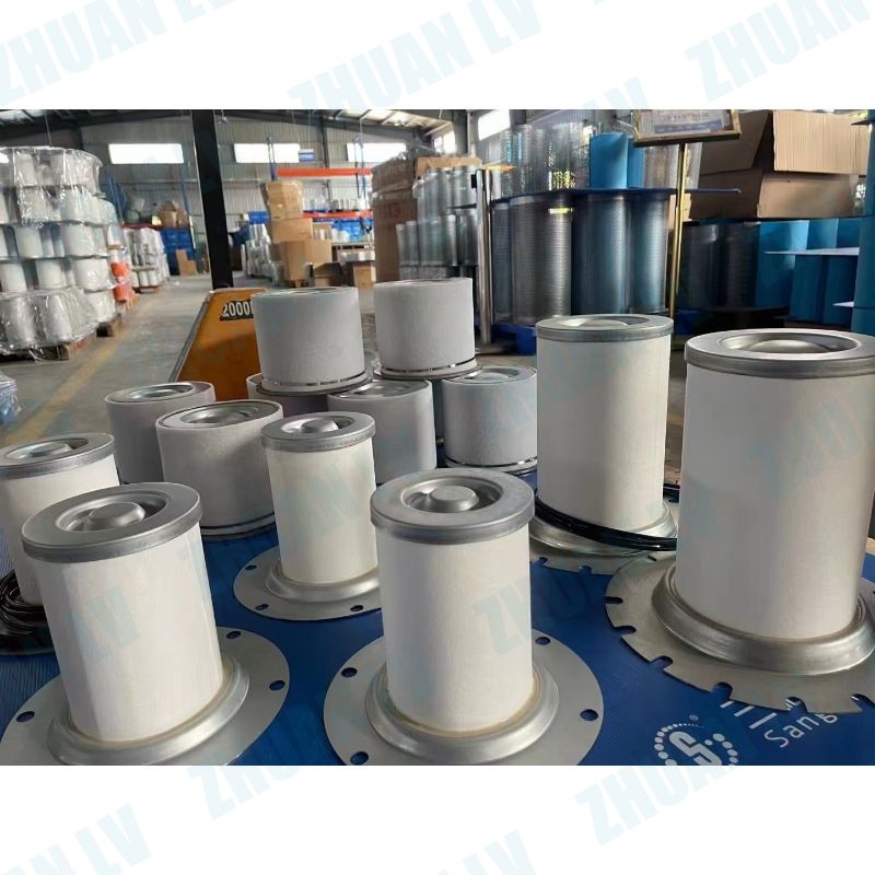 Air Compressor filter oil filter cartridge Zhuan Lv