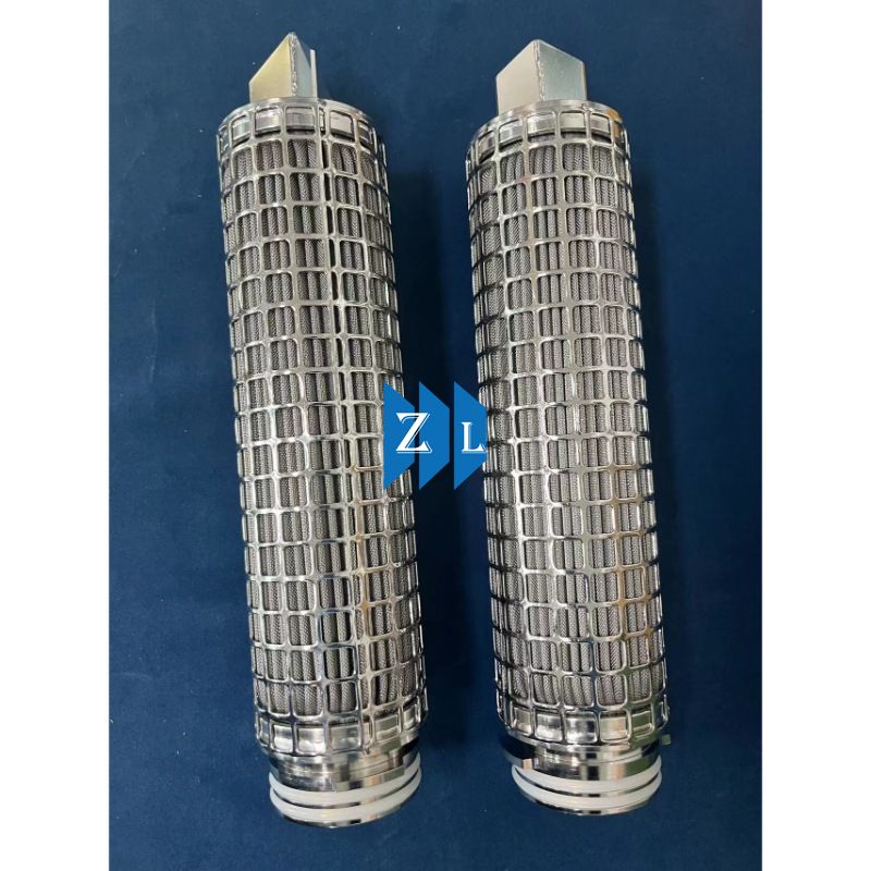 High quality Stainless steel pleated mesh filter element supplier