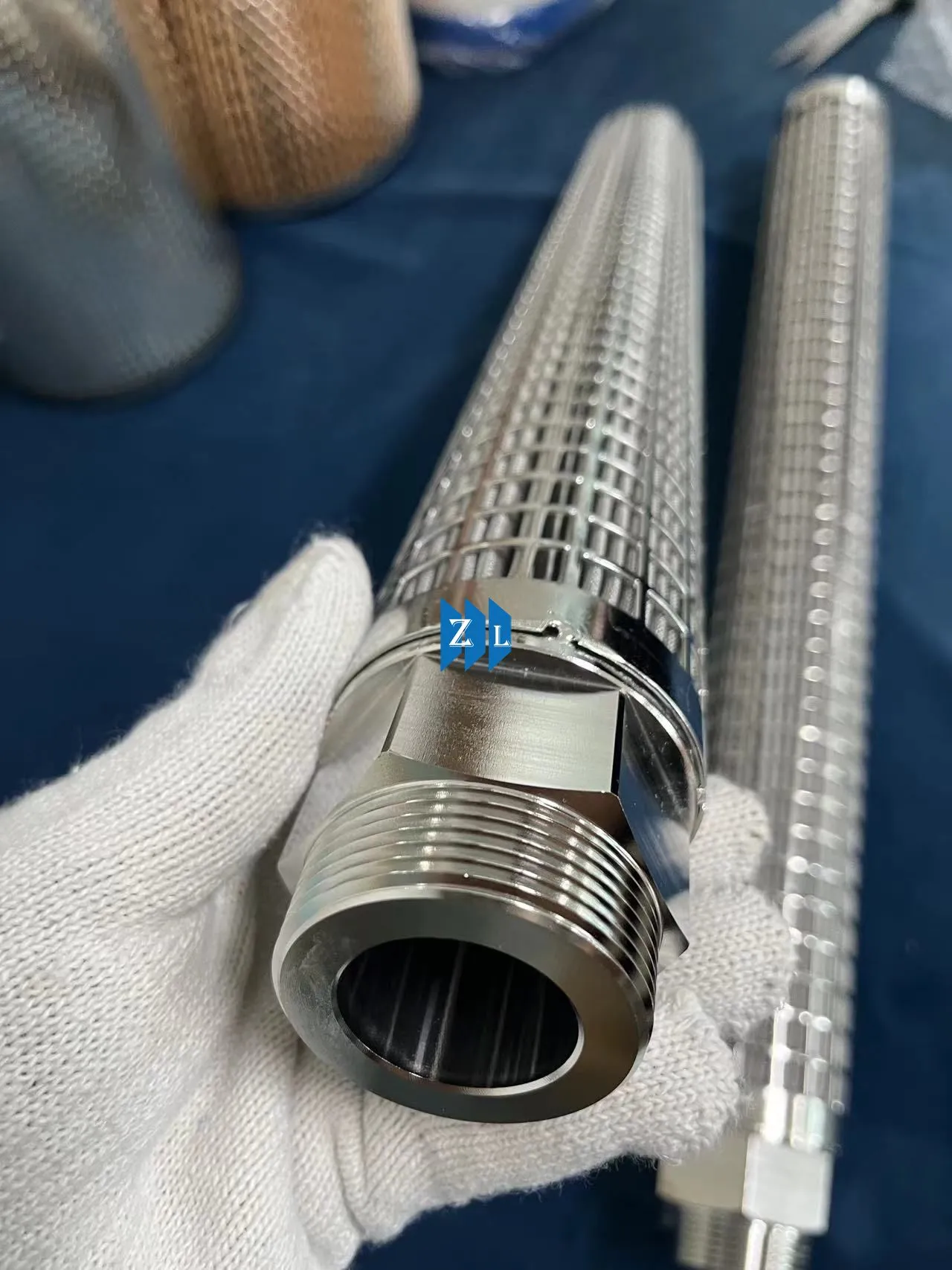High quality Stainless steel pleated mesh filter element supplier