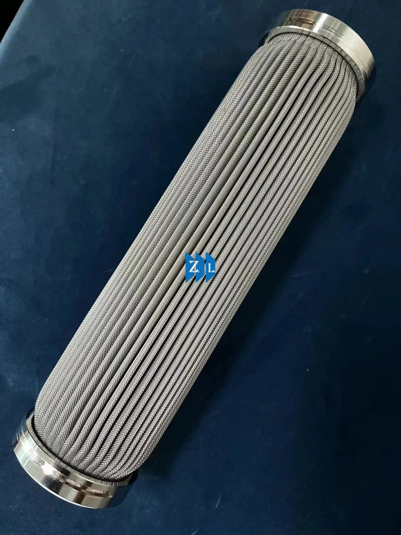 High quality Stainless steel pleated mesh filter element supplier