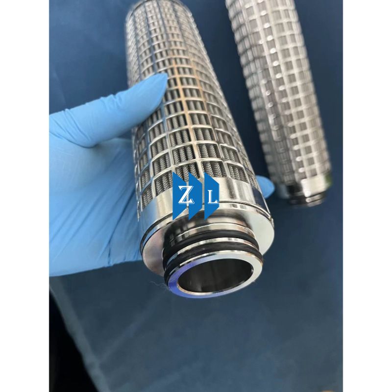 High quality Stainless steel pleated mesh filter element supplier
