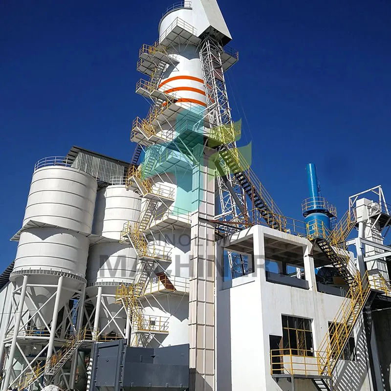 Lime kiln for AAC (autoclaved aerated concrete) and sand lime bricks