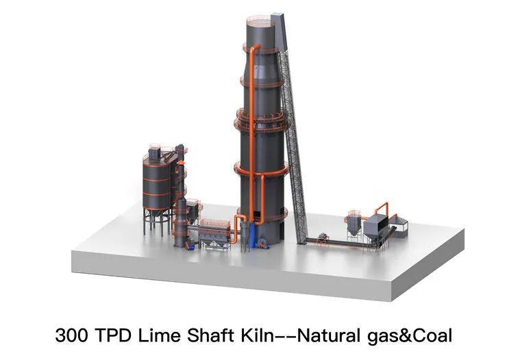 HR Lime Shaft Kiln Used for High Reactive Lime Process