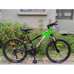 steel frame shimano 21 speeds bike, nice color bicycle