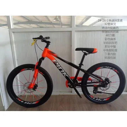 24/26 inch single speed bike, steel frame bike